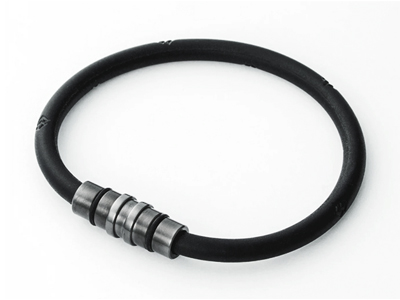 克郎托天 Colantotte LOOP CREST 磁石手環 灰色 - JP drugstore